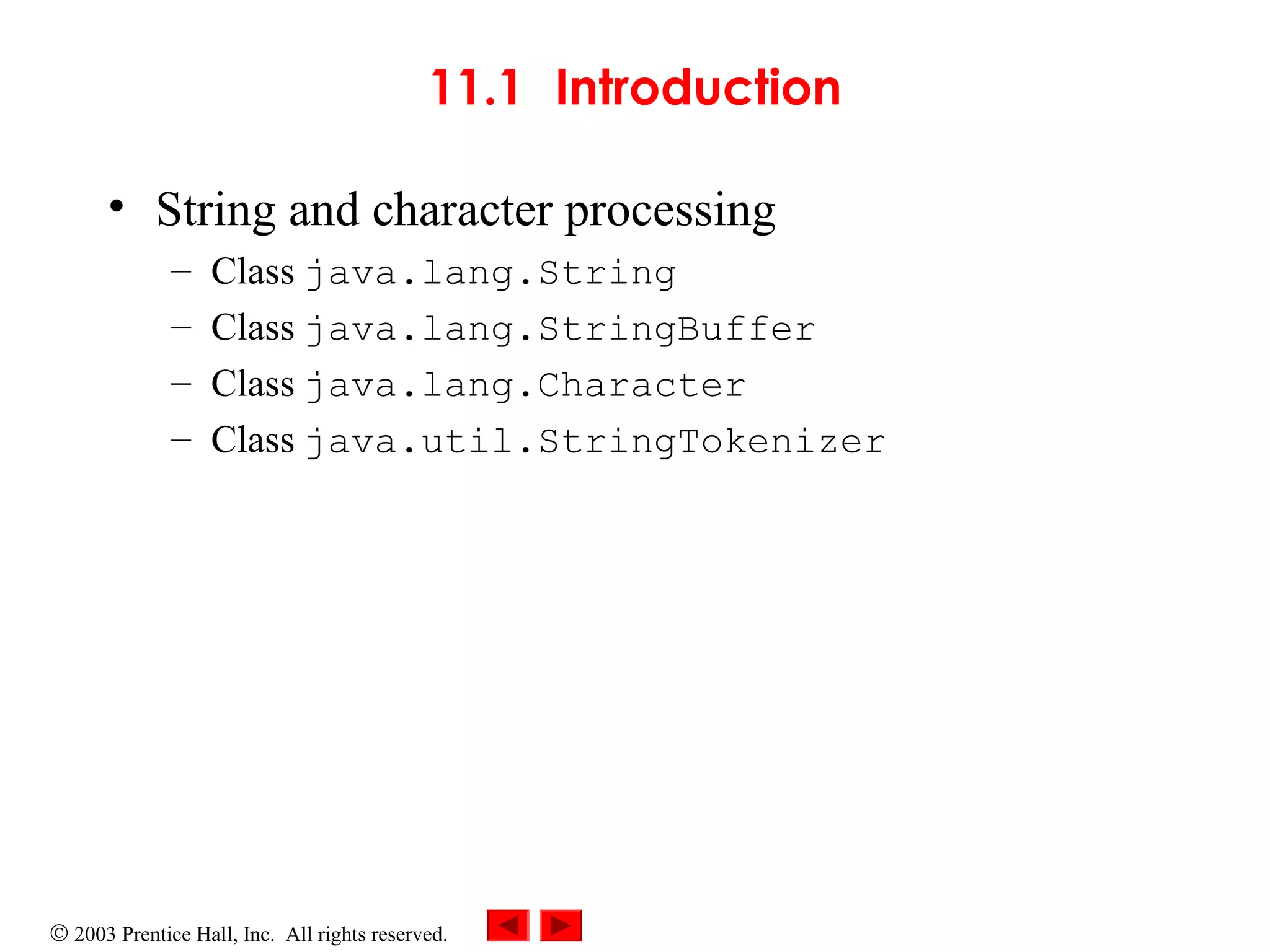 Strings and Characters | PPT