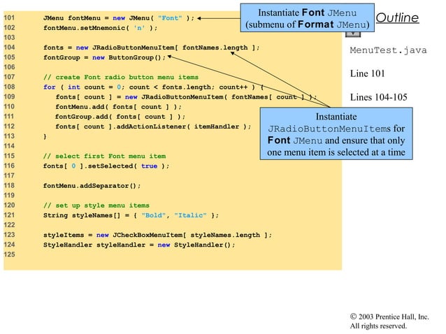 Graphical User Components Part 2 | PPT