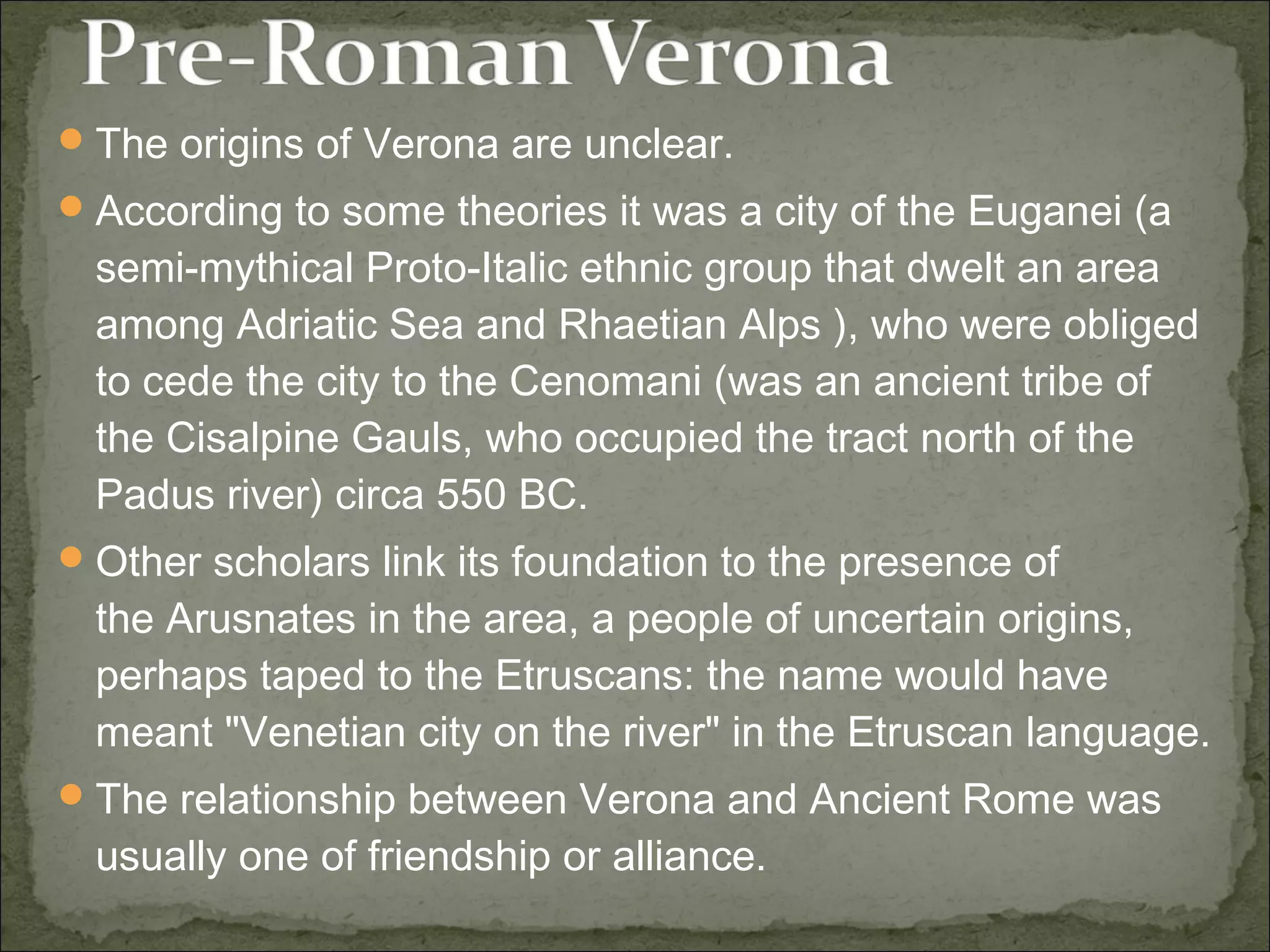 Verona | PPT