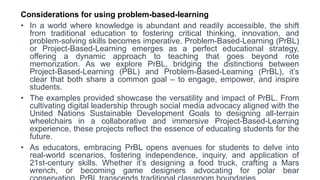 Inquiry Based Learning powerpoint presention for TTL2 subject | PPTX