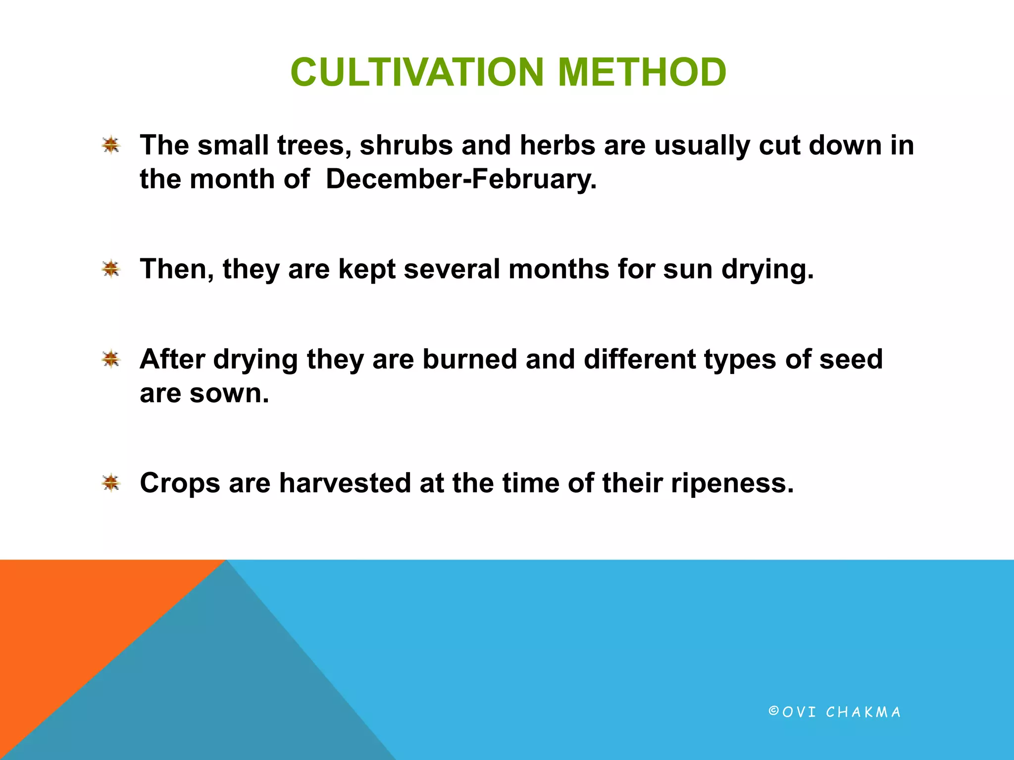 Jhum cultivation | PPTX