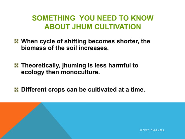 Jhum cultivation | PPTX