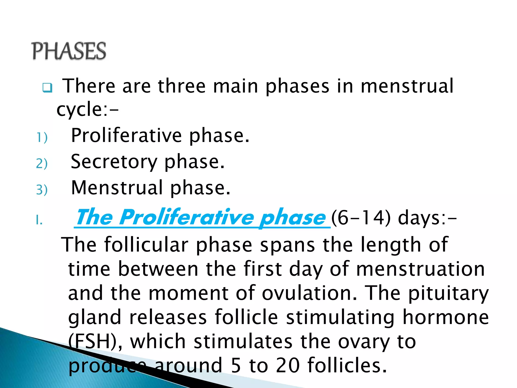 $$ MENSTRUAL CYCLE $$ | PPTX
