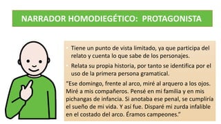 tipos de narrador - esenciales y basicos | PDF