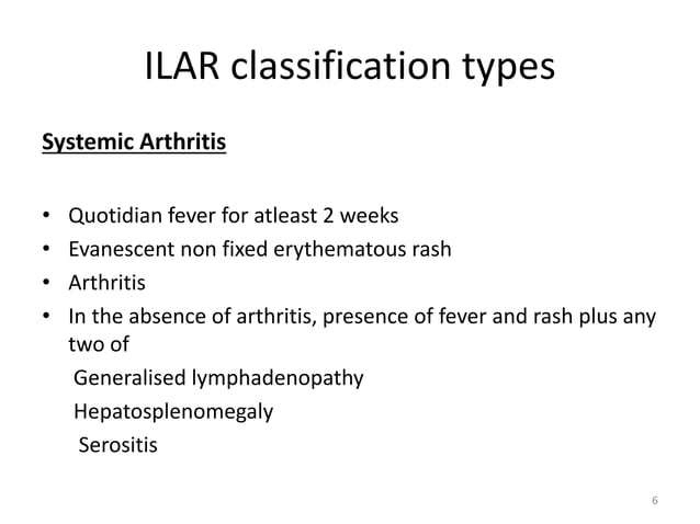 Juvenile Idiopathic Arthritis | PPTX | Digestive Disorders | Diseases ...
