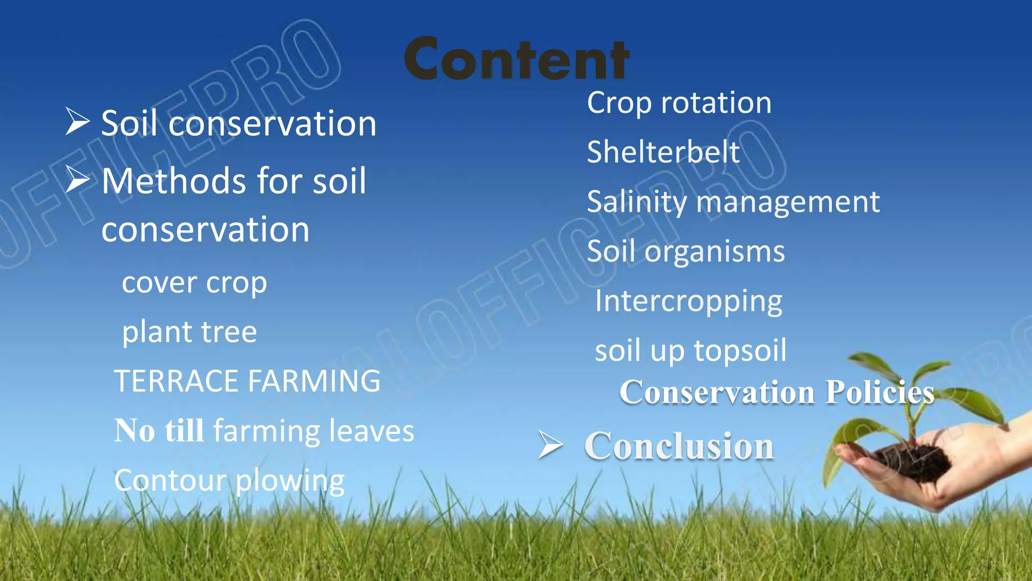 soil conservation | PPT