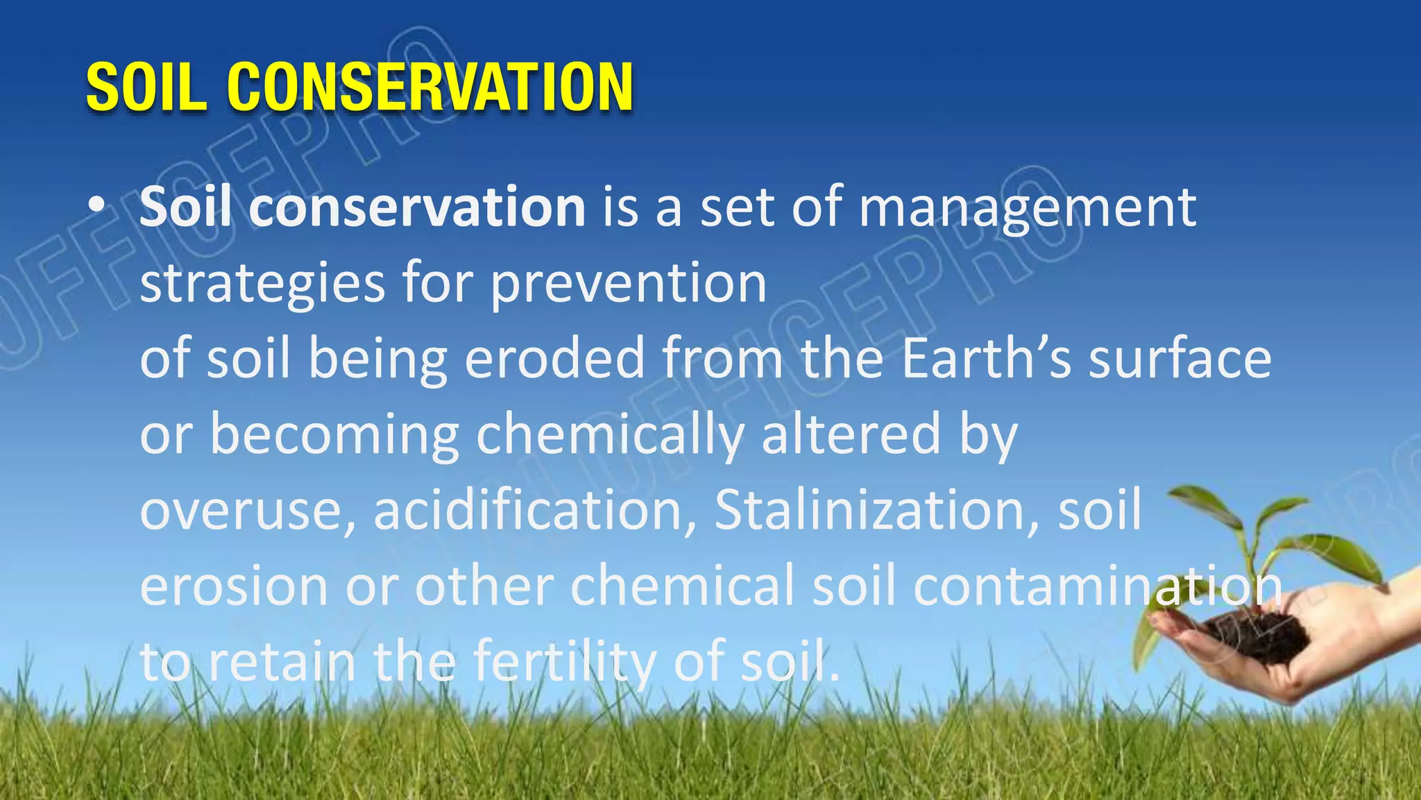 soil conservation | PPTX