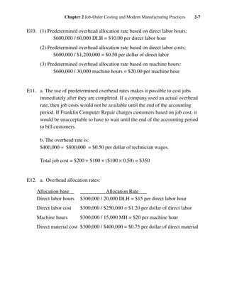 Jiambalvo text book solutions (1) | PDF