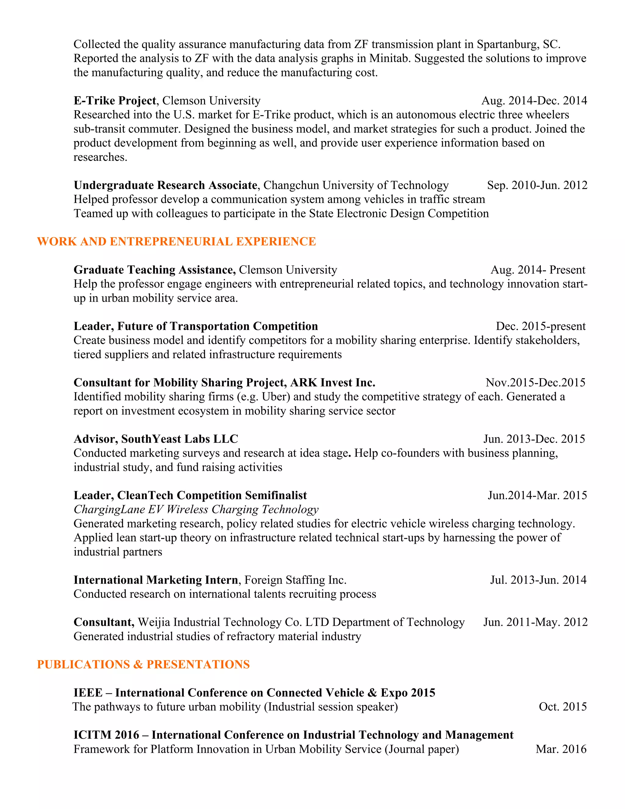 Jianan sun resume | PDF