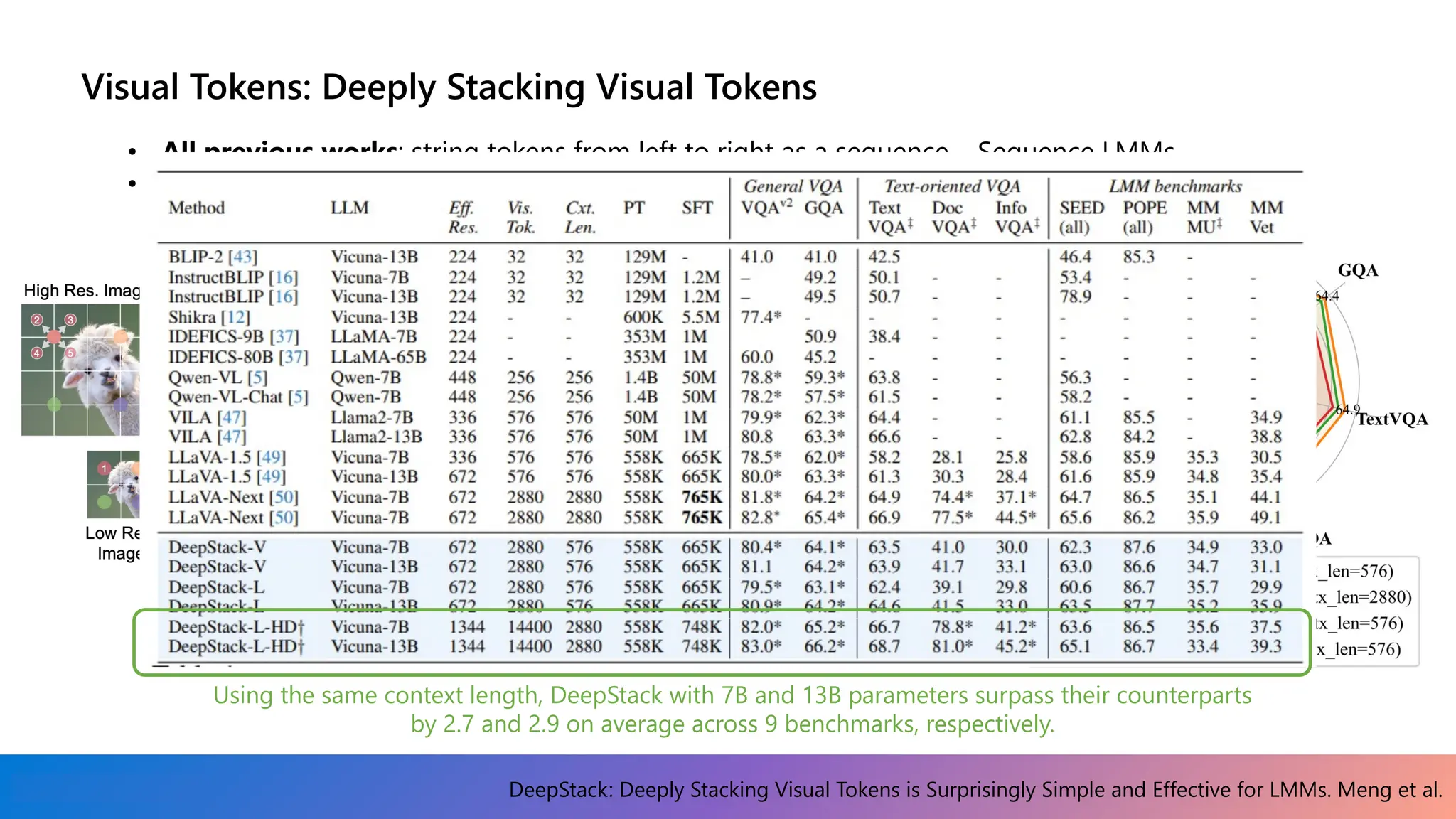 vision in LMM, a close look at them in context | PDF