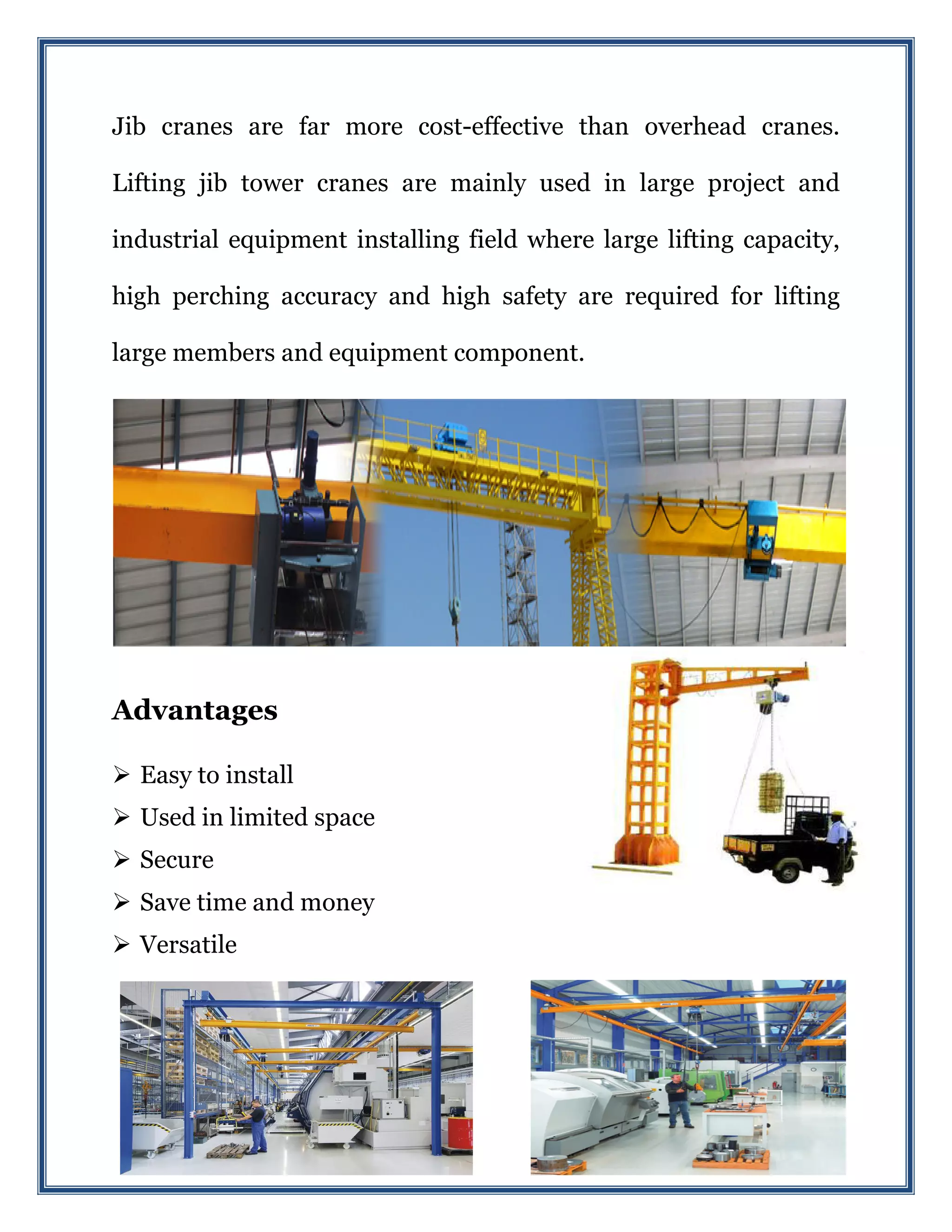Jib Cranes | PDF