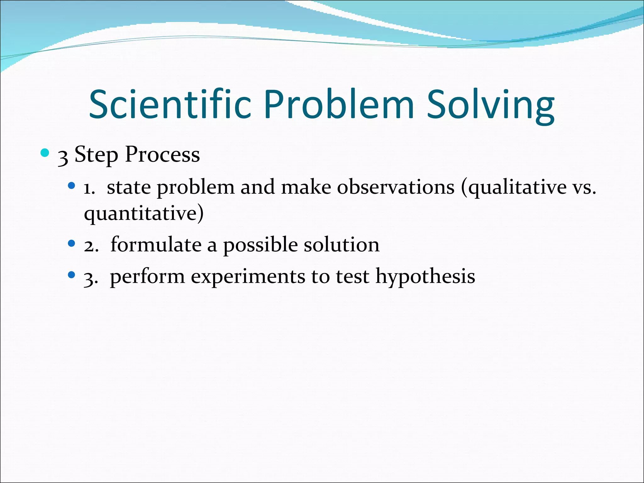 Chemistry- JIB Topic 1 Matter and Measurement | PPT