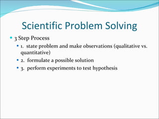 Chemistry- JIB Topic 1 Matter and Measurement | PPT