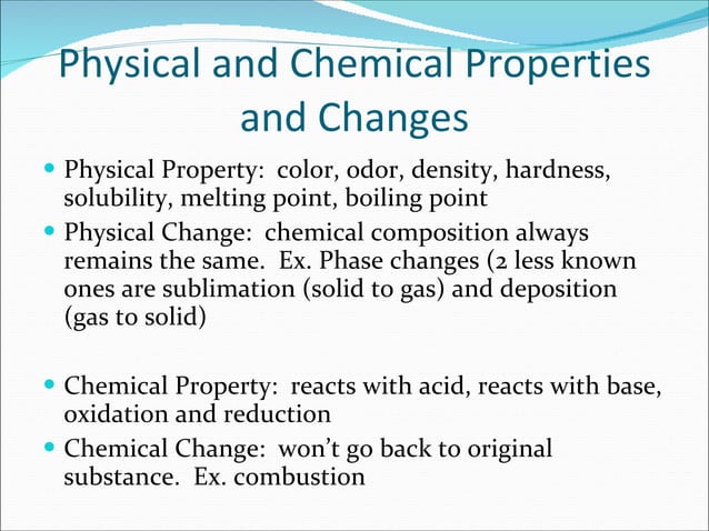 Chemistry- JIB Topic 1 Matter and Measurement | PPT