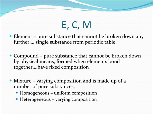 Chemistry- JIB Topic 1 Matter and Measurement | PPT