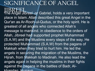 Jibreel the holy spirit | PPTX