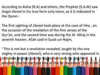 Jibreel the holy spirit | PPT