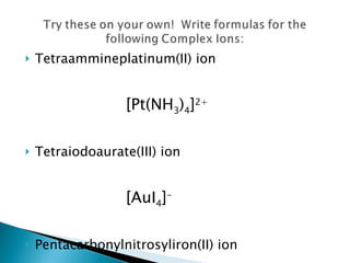 Chemistry- JIB T10 Transition Metals | PPT