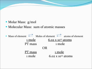 Chemistry- JIB Topic 4 Stoichiometry | PPT | Chemistry | Science