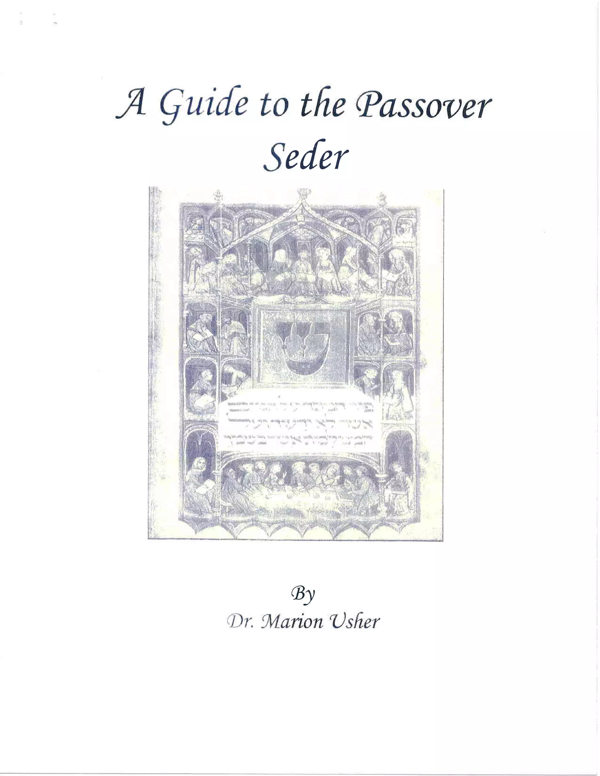 A Guide to the Passover Seder | PDF