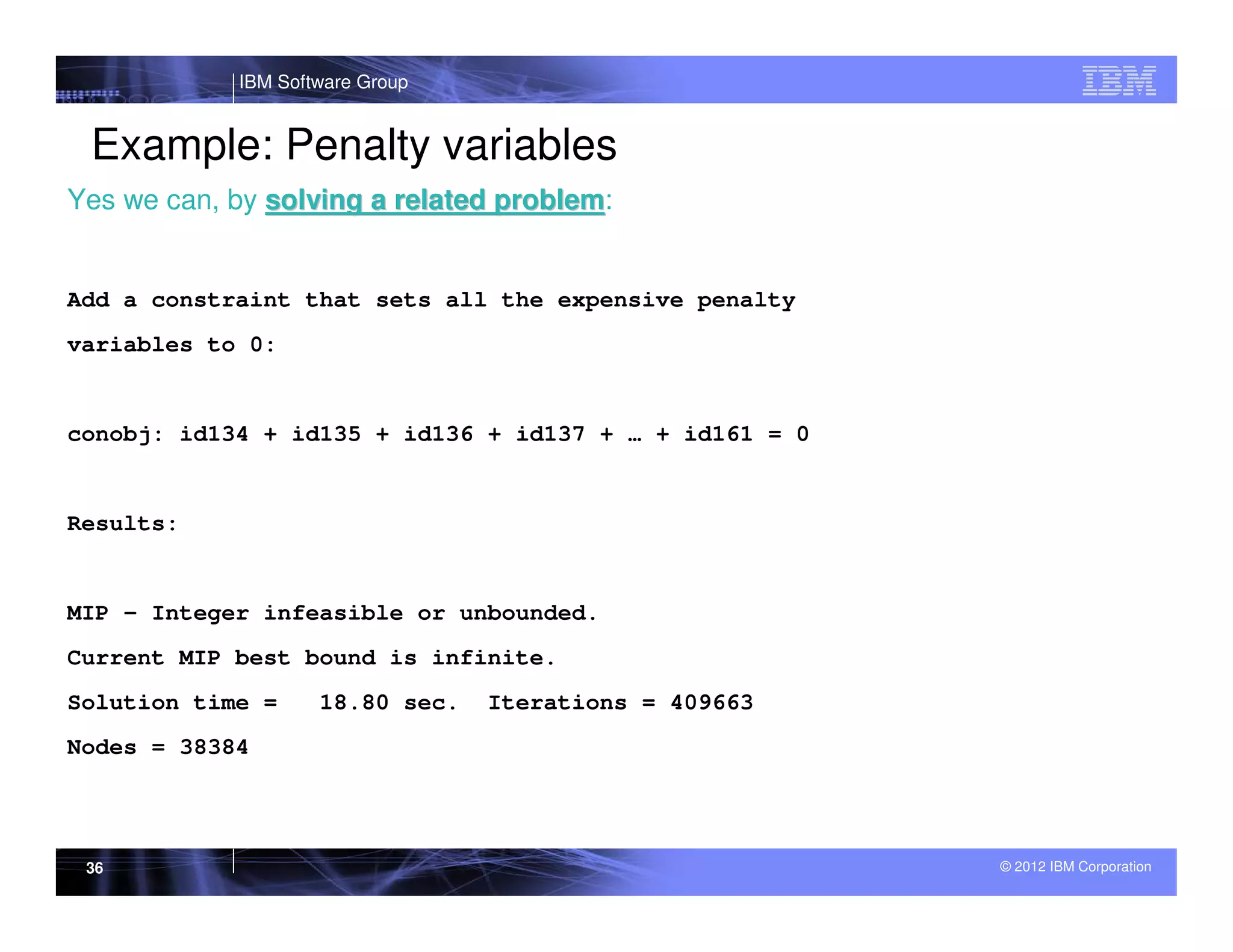 Practical Guidelines for Solving Difficult Mixed Integer Programs | PPT