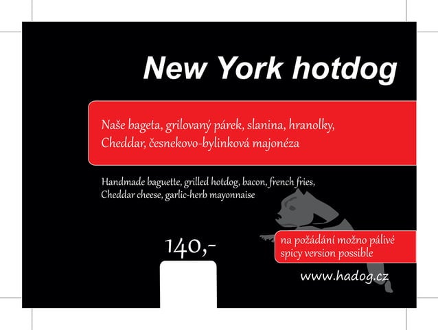 HADOG Burgers & hotdogs - Praha 2020 | PPT