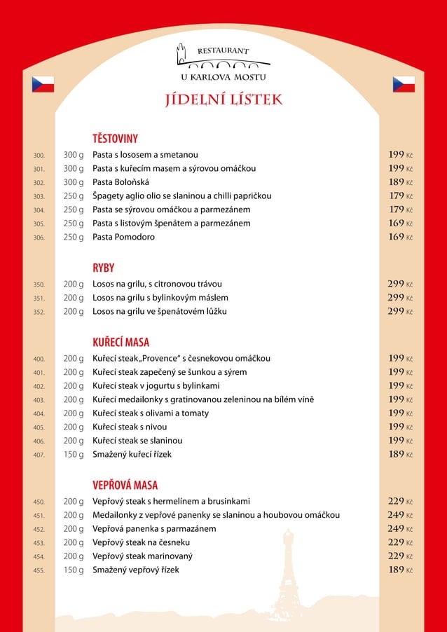 Jidelni listek cz (1) | PDF