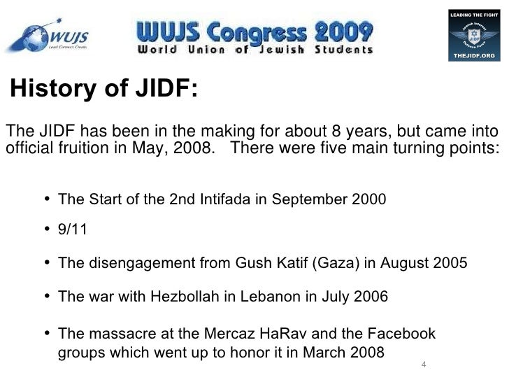 JIDF - WUJS speech