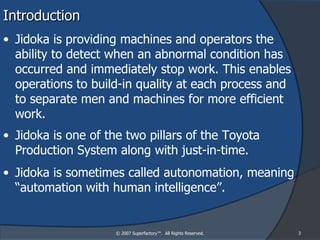 Jidoka Sample | PPT