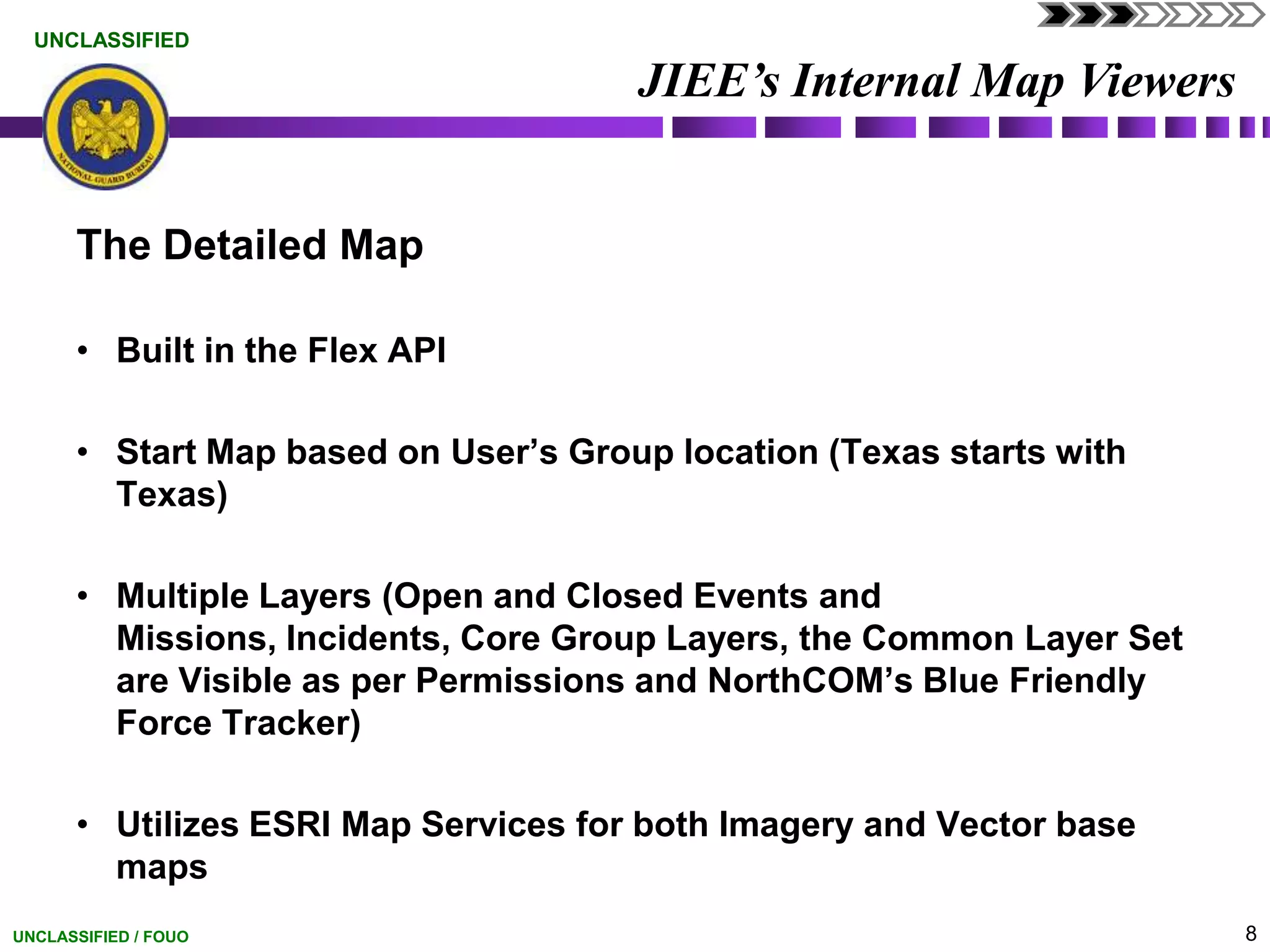 Jiee Geospatial Intergration Esri Uc | PPTX | Technology & Computing