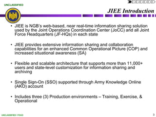 Jiee Geospatial Intergration Esri Uc | PPTX | Technology & Computing