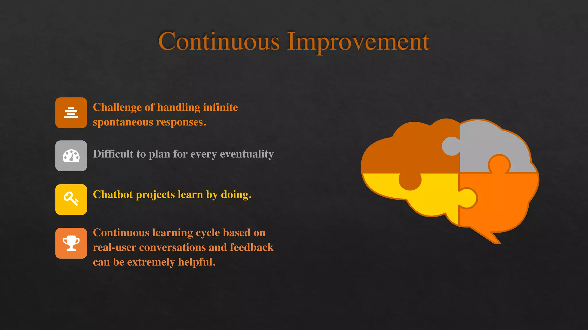 Continuous Improvement of Conversational AI in Production | Rasa Summit | PPT