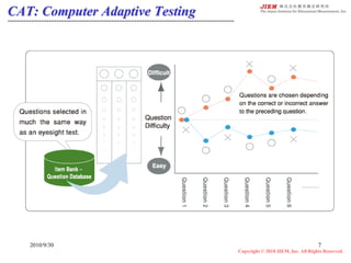 Education 2.2i - Evoluation of Computer Testing | PDF