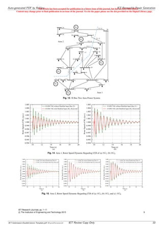 Improved Virtual Synchronous Generator Control to Analyse and Enhance the Transient Stability of ...