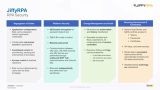 The Whys and Hows of Deploying a Secure RPA Solution | PPT