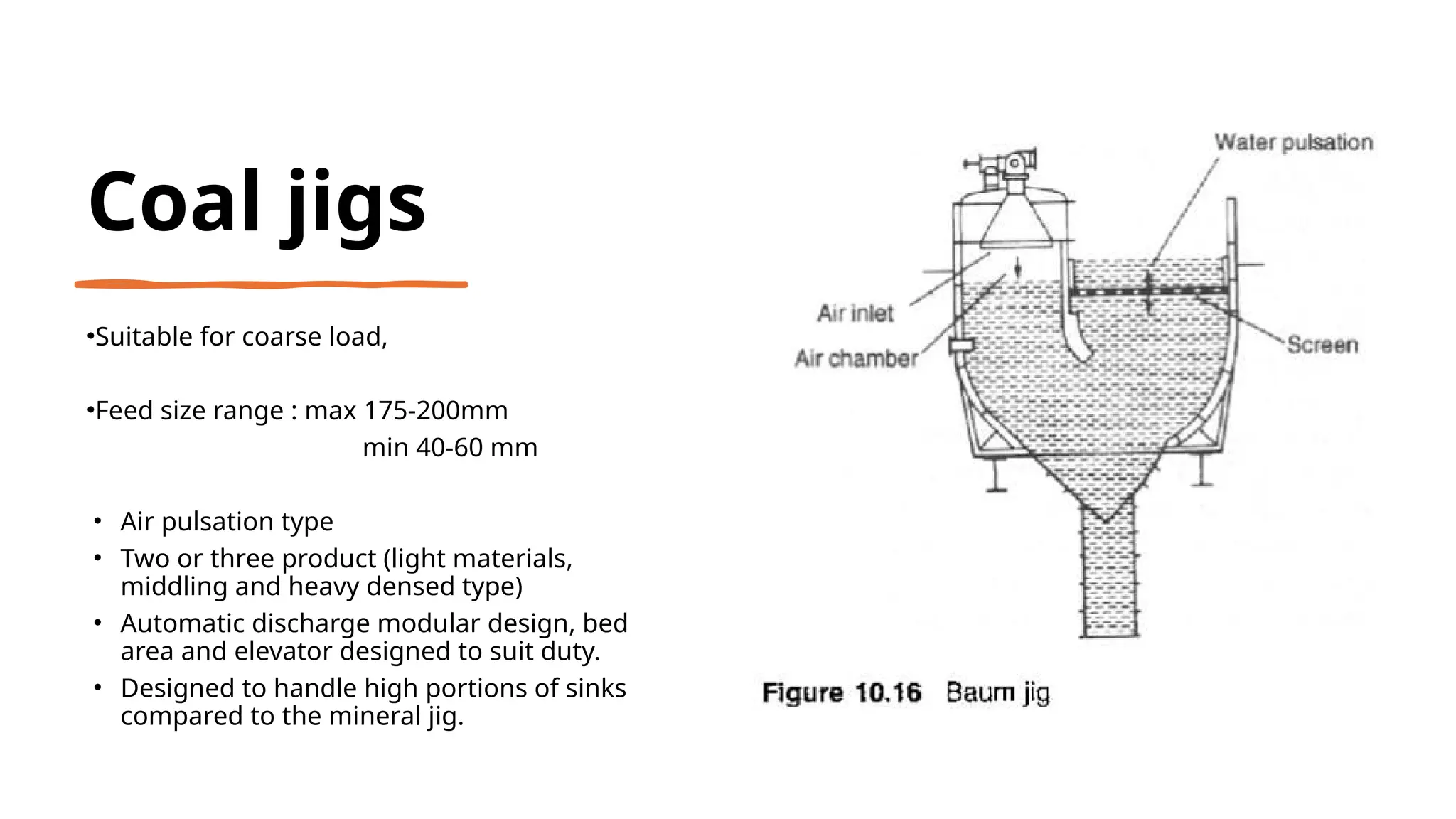 jigging, Mineral Processing, iron and steel making.pptx