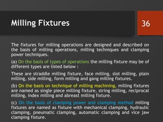 jig and fixture are important for Mechanical engineer. | PPTX