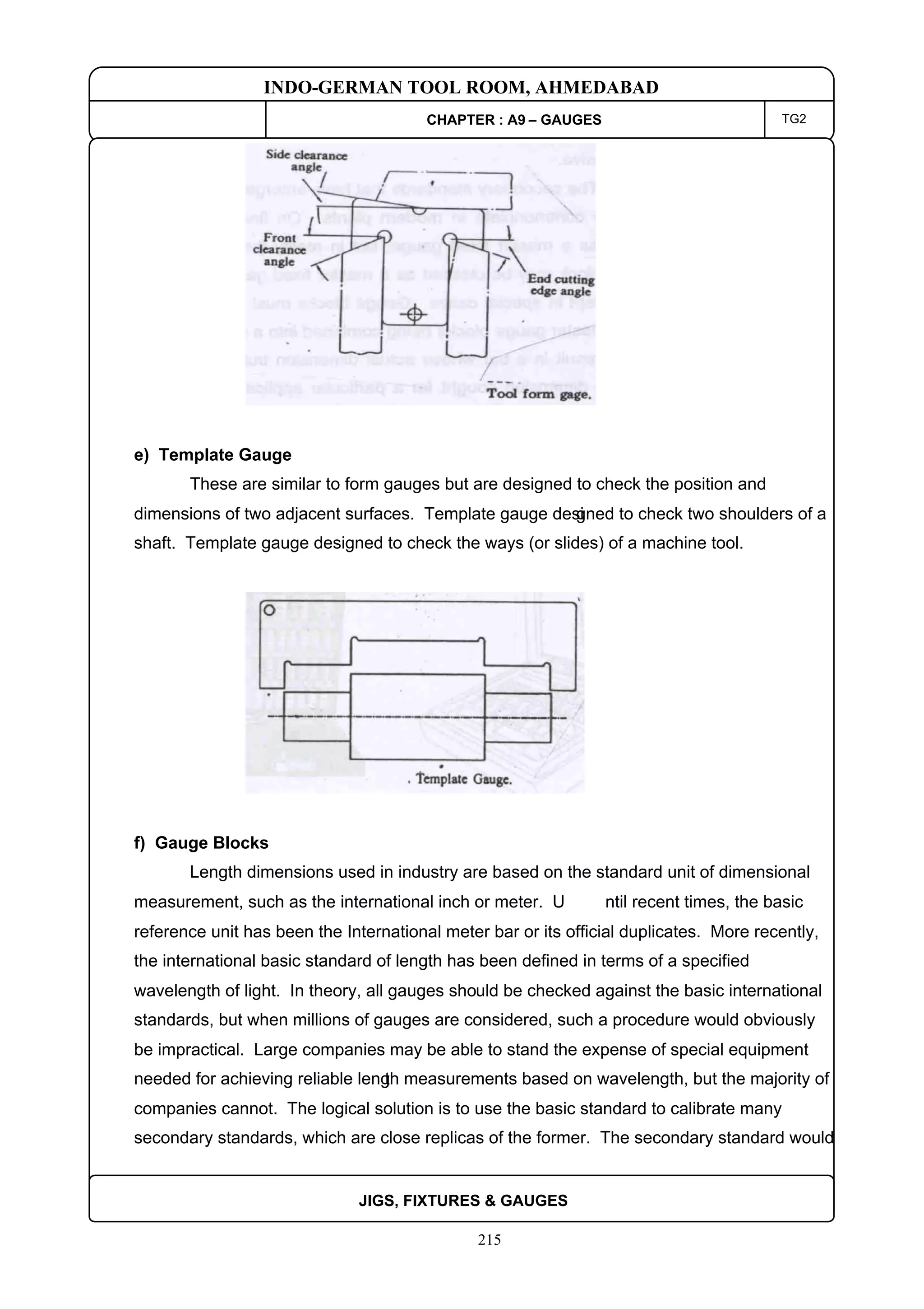 Jig, fixture & guages theory | PDF