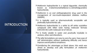 Oral jelly of Metformin hydrochloride formulation development using ...