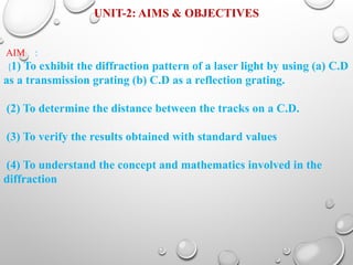 Compact Disc as a Diffraction grating-JIGNASA-2024.. (1).pptx