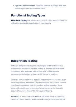 Everything You Need to Know About Functional Testing: A Guide | PDF