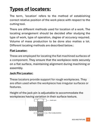 JIGS.pdf btech engineering manufacturing process | PDF