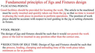JIGS-FIXTURES purpose of jigs & fixtures | PPT