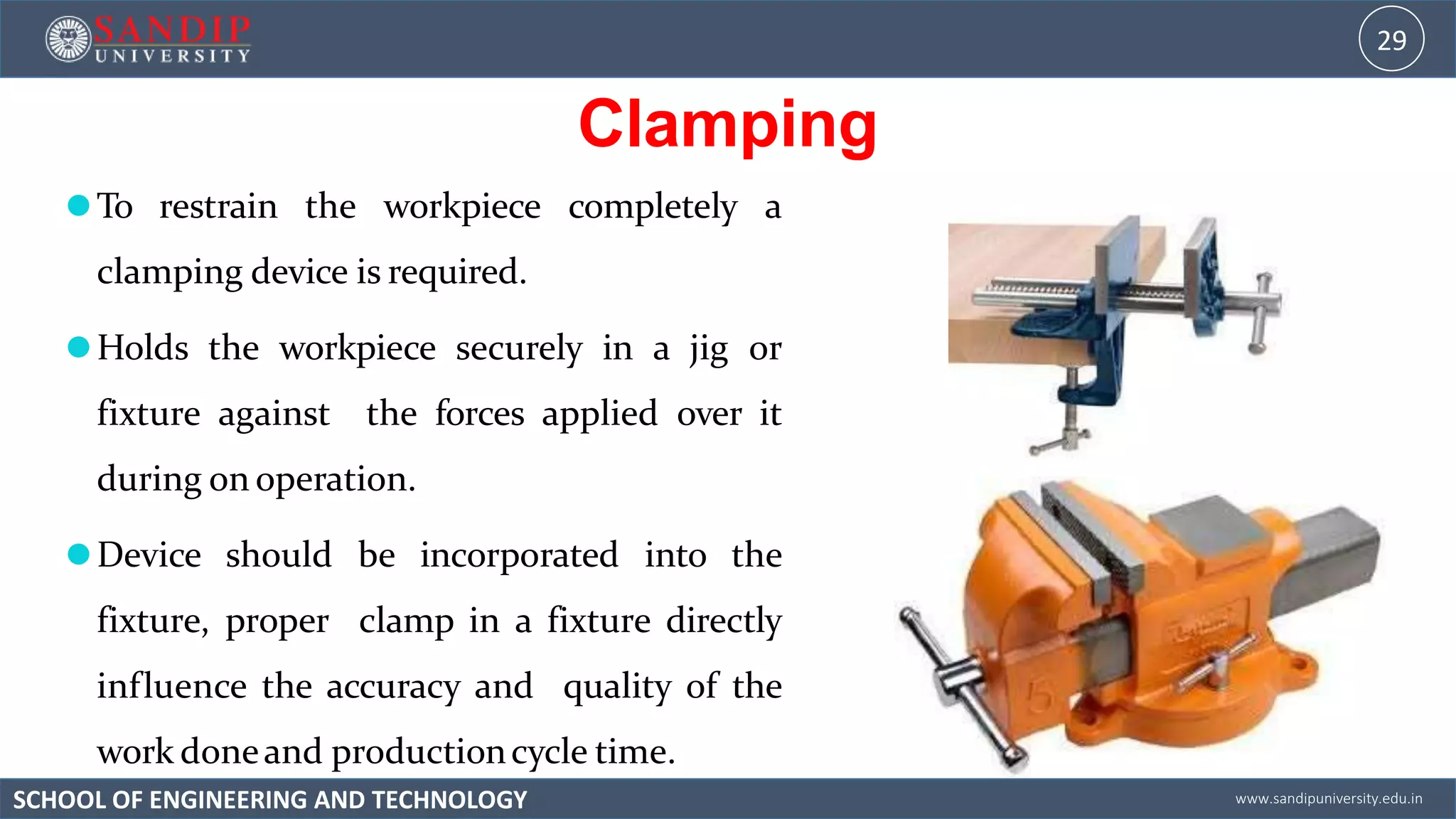 Jigs and fixture design prof a k mansuri | PDF