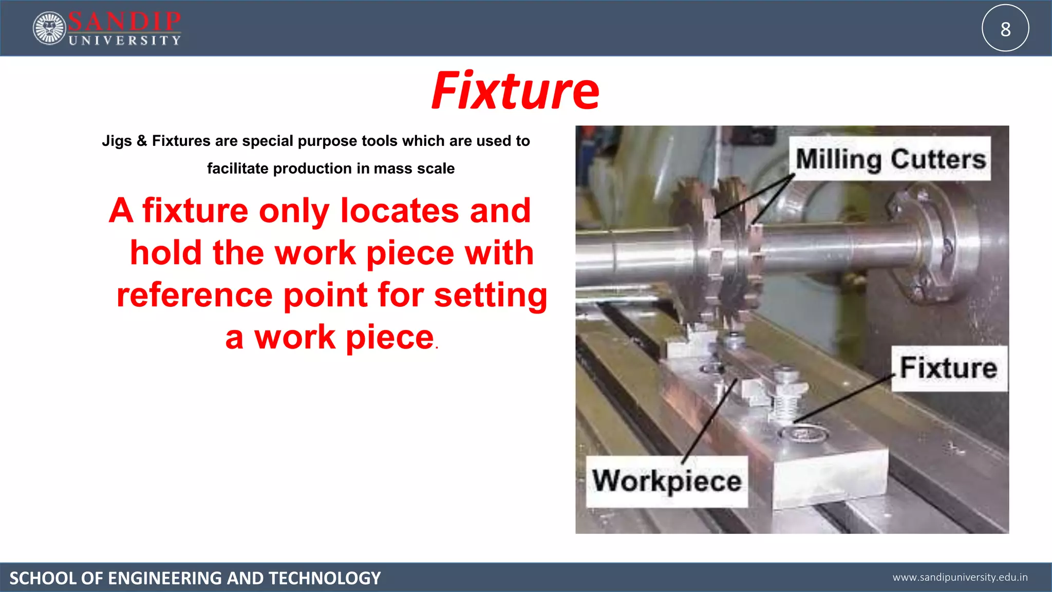 Jigs and fixture design prof a k mansuri | PDF