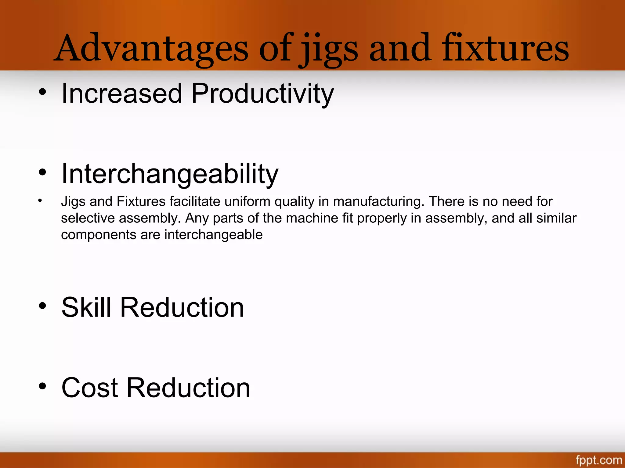 Jigs and fixtures | PPT