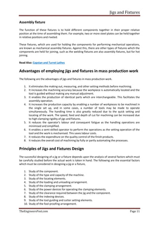 jigs and fixtures.pdf | Woodworking | Arts and Crafts