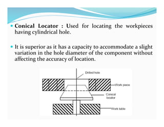 Jigs and Fixtures btech notes machining processes | PPT