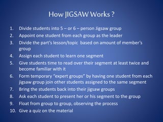Jigsaw in CoLT | PPT