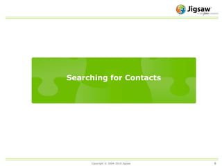 Jigsaw Data Cloud Overview | PPT